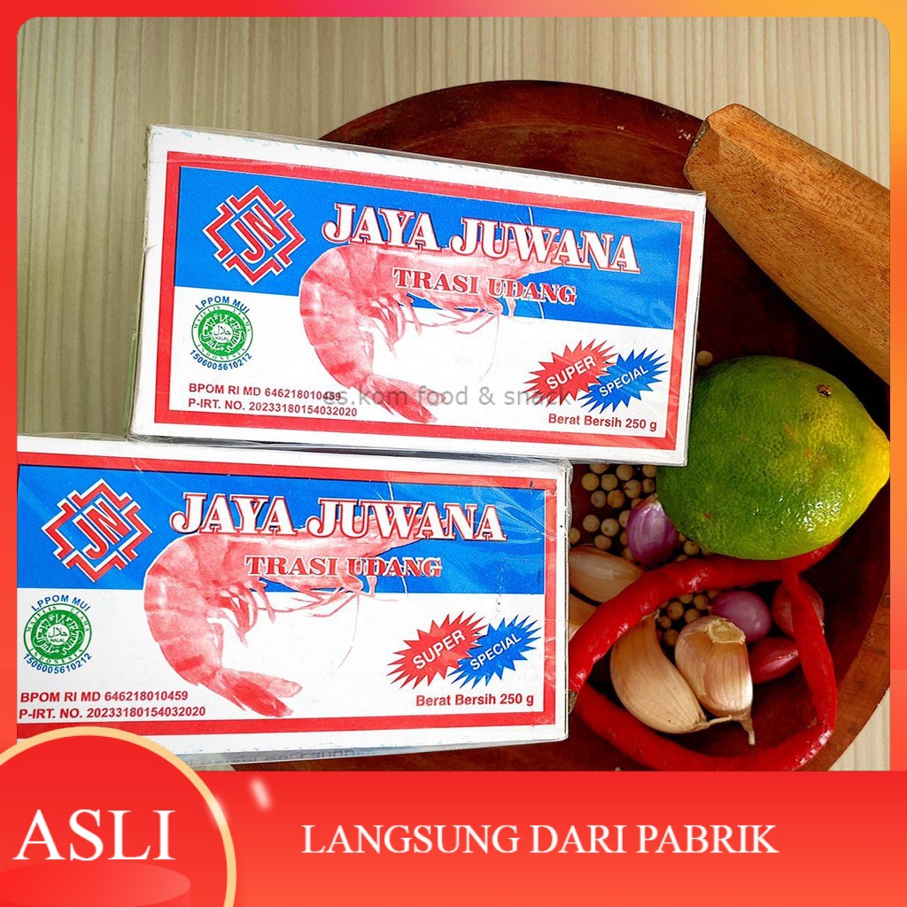 Jual TERENAKK !! Terasi / Trasi SUPER SPESIAL 250gr Enak Gurih Nikmat ...
