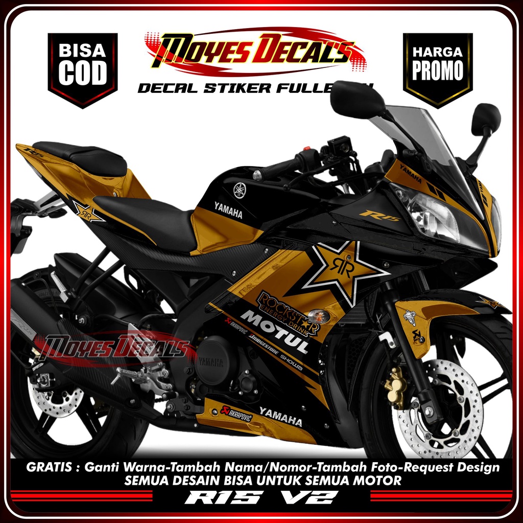 Jual Sticker Decal FULL BODY R15 V2 Decal R15 V2 full body motif ...