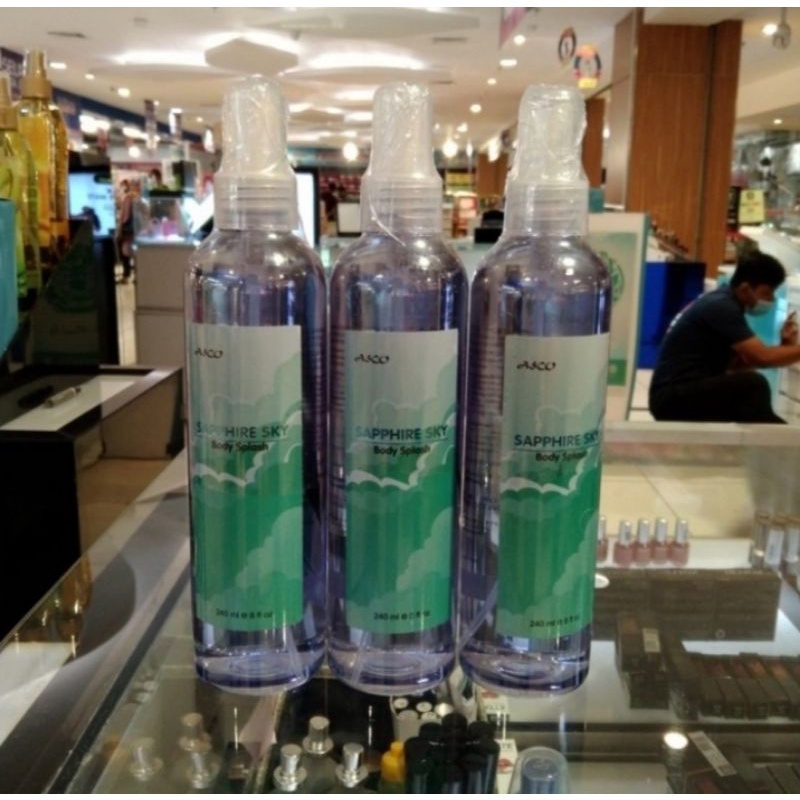 Jual ASCO BODY SPLASH SHAPIRE SKY | Shopee Indonesia