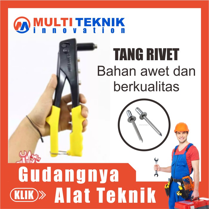 Jual Tang Paku Rivet Ripet Keling Stainless Gun Rivet Mur Baut Perkakas ...