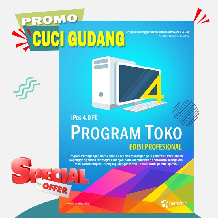 Jual Program Toko iPOS 4.0 Versi Terbaru Asli bukan Bajakan atau Crack ...