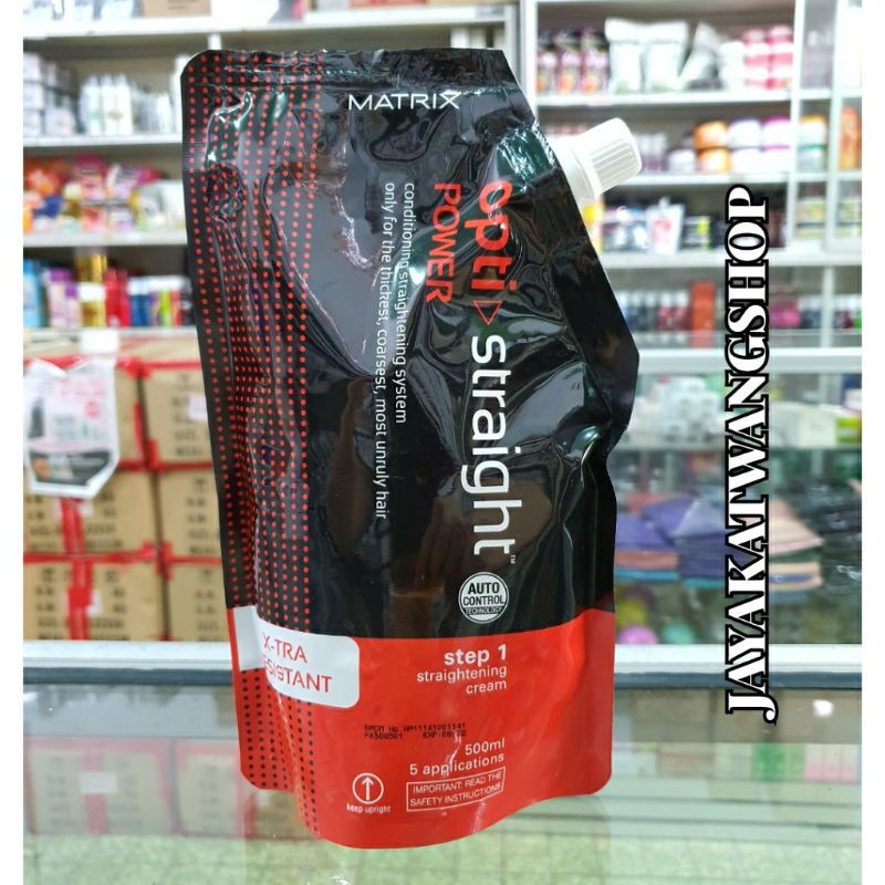 Jual MATRIX STEP 1 OPTI STRAIGHT 500mL / Obat Rebonding Smoothing ...