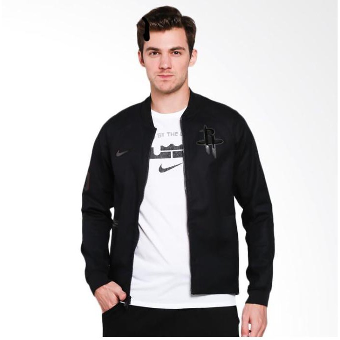 Jual Sale!!! Jaket Nike Basket Ball Houston Rockets Modern Varsity ...