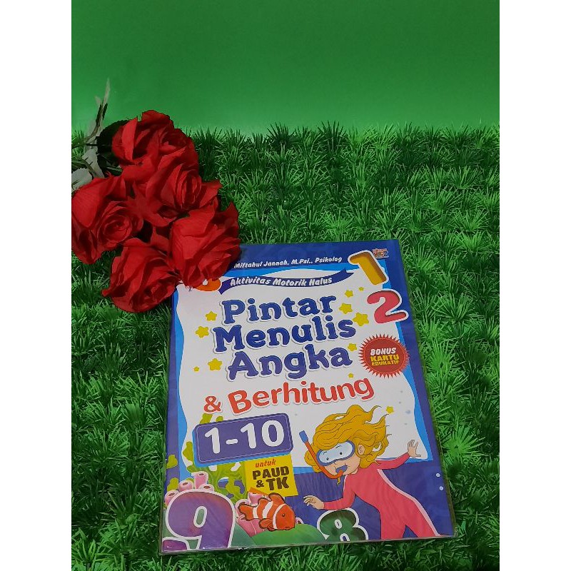 Jual BUKU ANAK AKTIVITAS MOTORIK HALUS PINTAR MENULIS ANGKA DAN ...