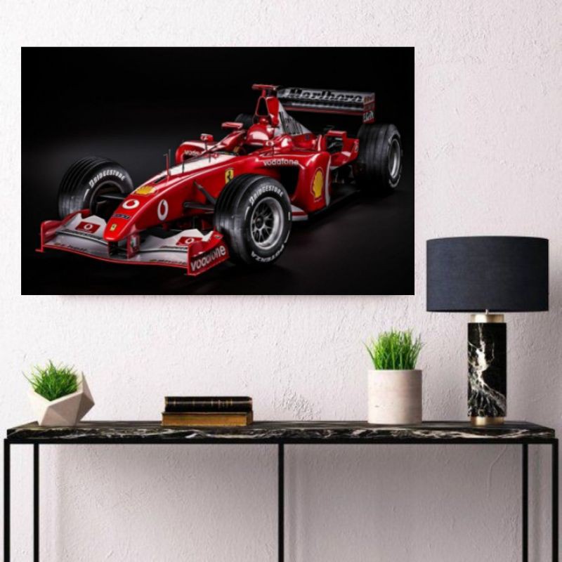 Jual Poster dinding Formula 1/Ferrari team ukuran A3+ tinggi 32cm lebar ...