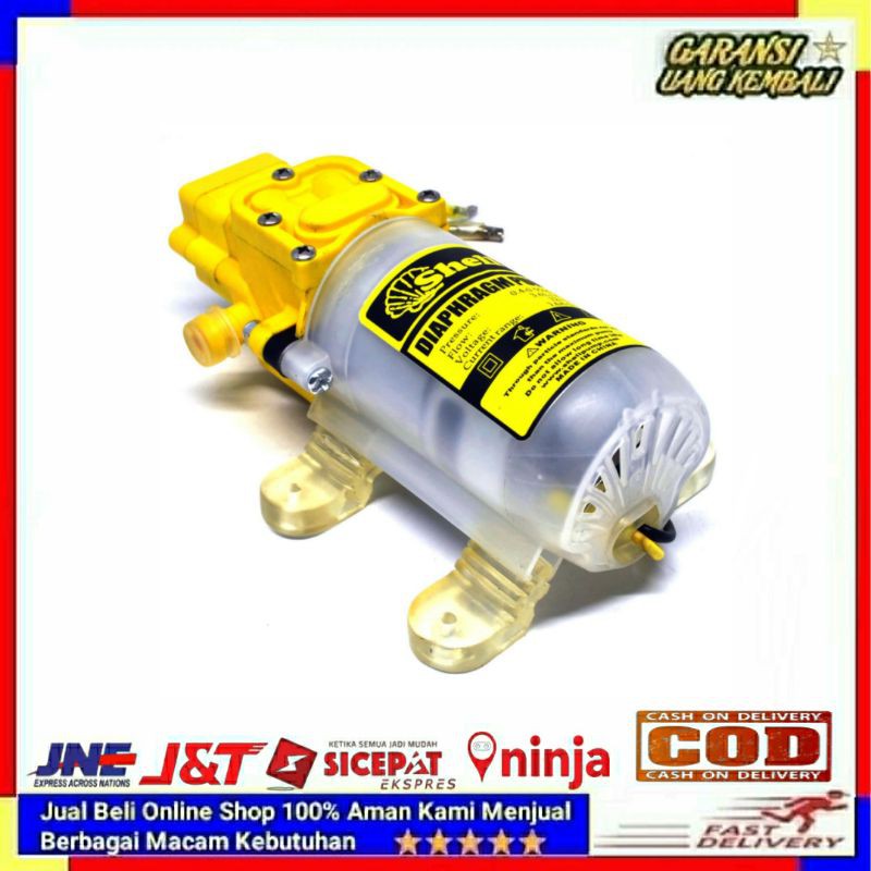 Jual Shell Pompa Air High Pressure Car Washing Water Diaphragm Pump ...