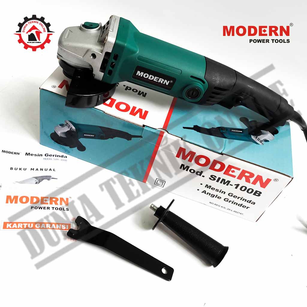 Jual Gerinda Modern SIM100B / Angle Grinder SIM 100 B Gerinda Tangan ...