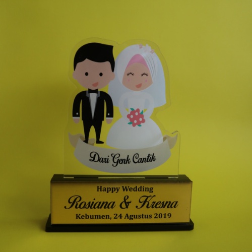 Jual Plakat Trophy Wedding | Shopee Indonesia