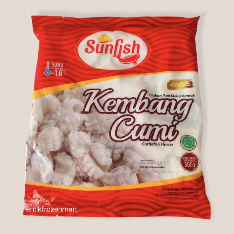 Jual Sunfish Kembang Cumi | Cumi Flower 500gr (±60pcs) | Shopee Indonesia