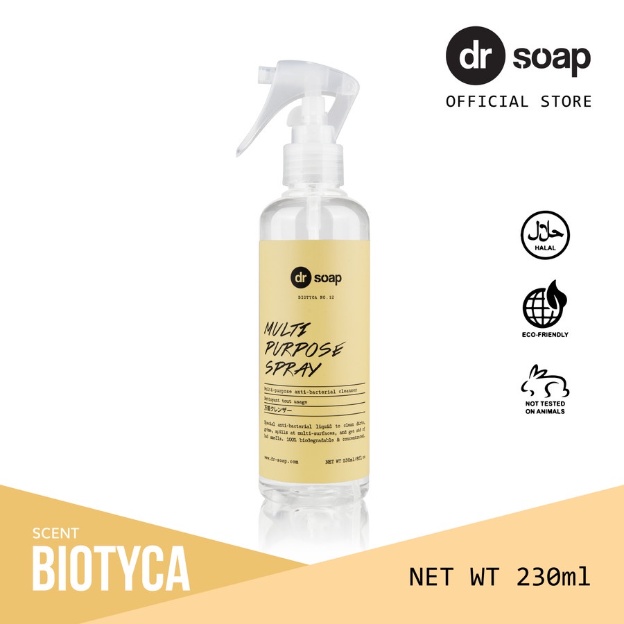 Jual Dr soap Multi-Purpose Spray 230ml (Biotyca) | Shopee Indonesia