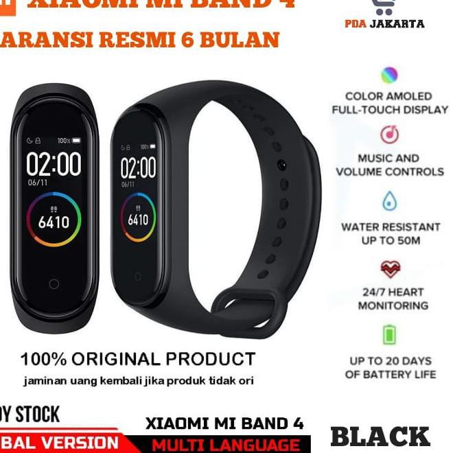 Jual GLOBAL VERSION GARANSI RESMI - Mi Band 4 AMOLED & Mi Band 5 AMOLED ...