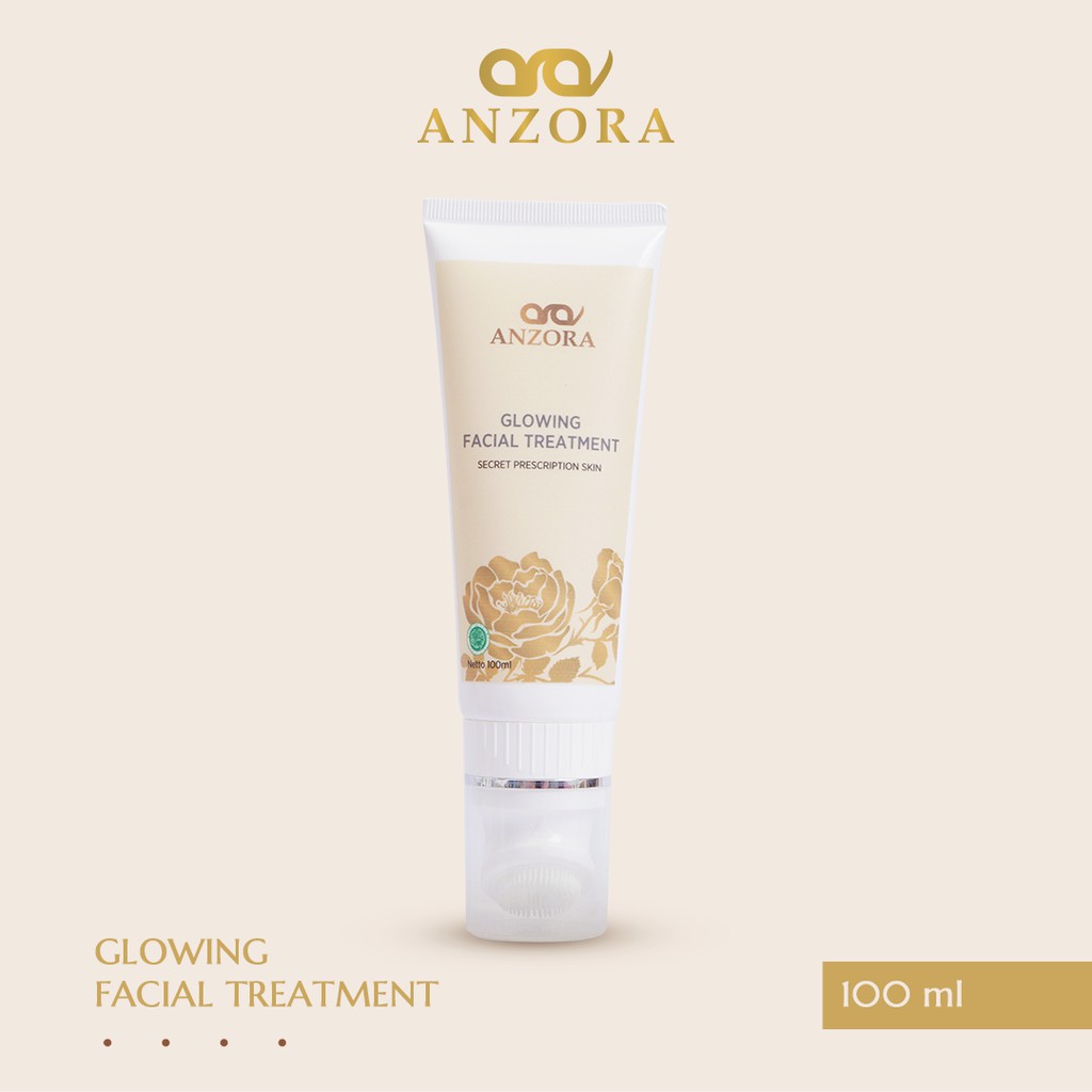 Jual Anzora Skincare Glowing Facial Treatment | Shopee Indonesia