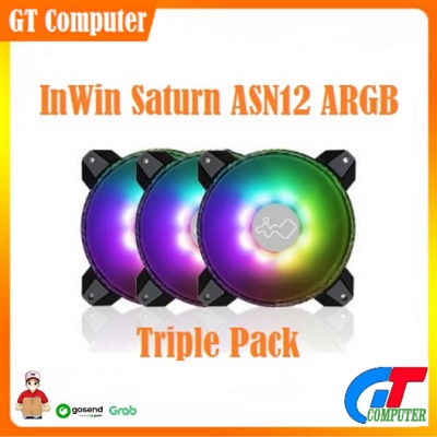 Jual InWin Saturn ASN12 ARGB Fan - 120mm RGB Case Fan (Triple Pack ...