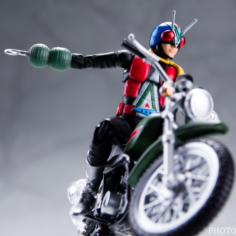 Jual SHODO-X Kamen Rider 11 - Riderman with bike + parts | Shopee Indonesia