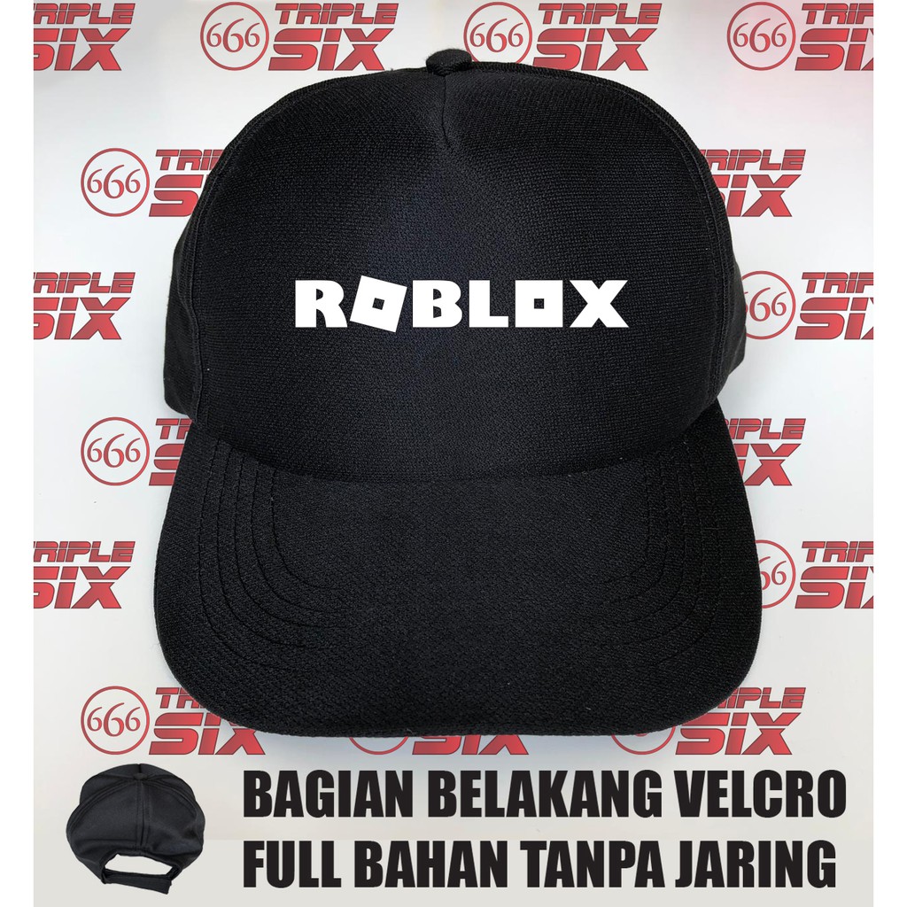 Jual topi full kain roblox putih | Shopee Indonesia