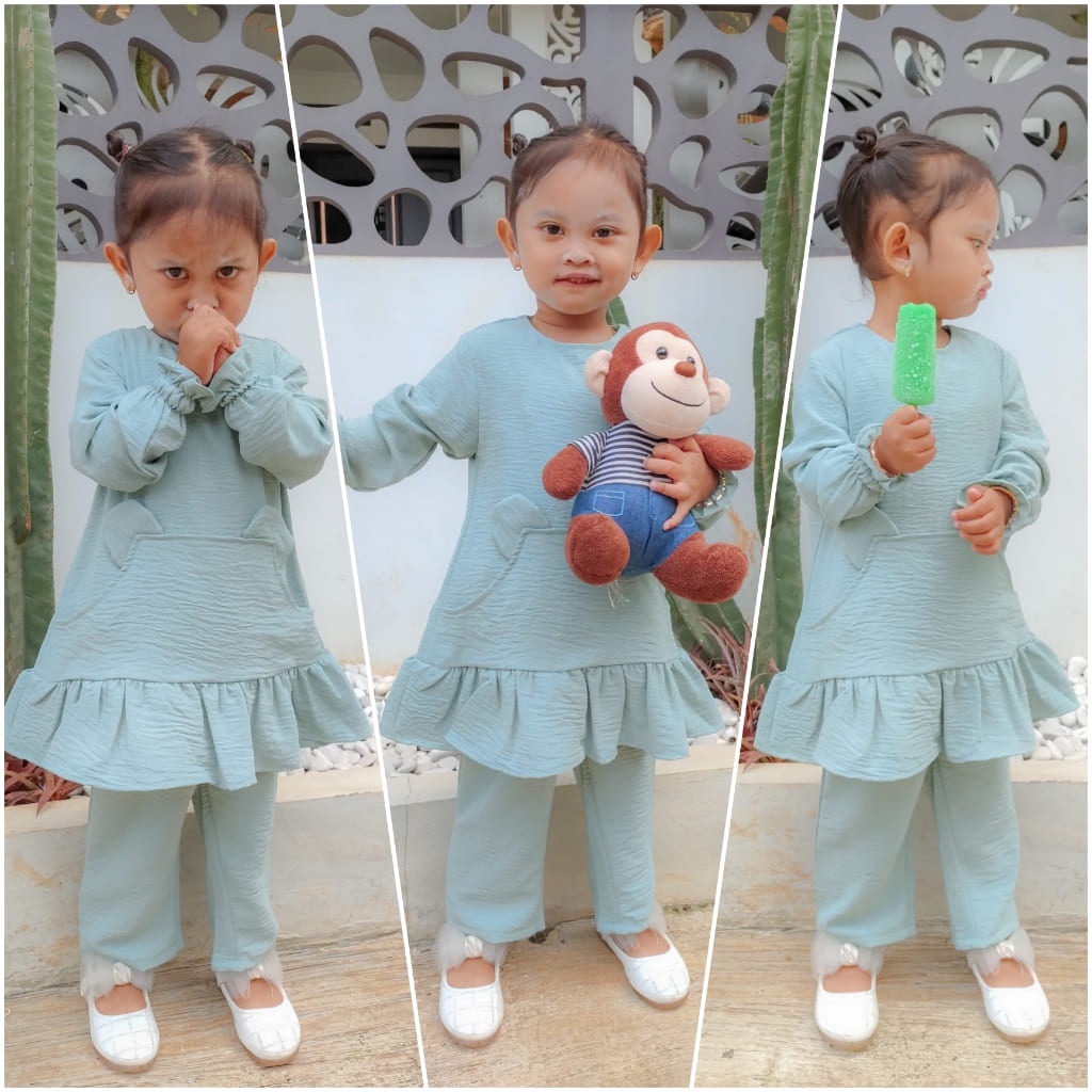 Jual FAYRA KIDS SET/ SETCEL ANAK TERBARU NYAMAN PAKAI | Shopee Indonesia