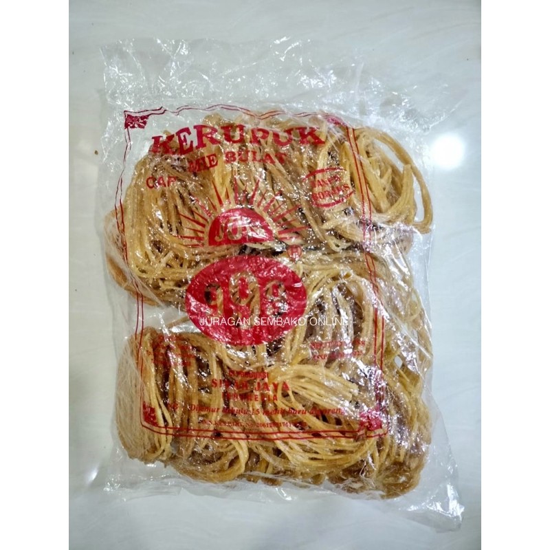 Jual (JSO) KERUPUK MIE BULAT 999 1kg / kerupuk mie enak / kerupuk mie ...