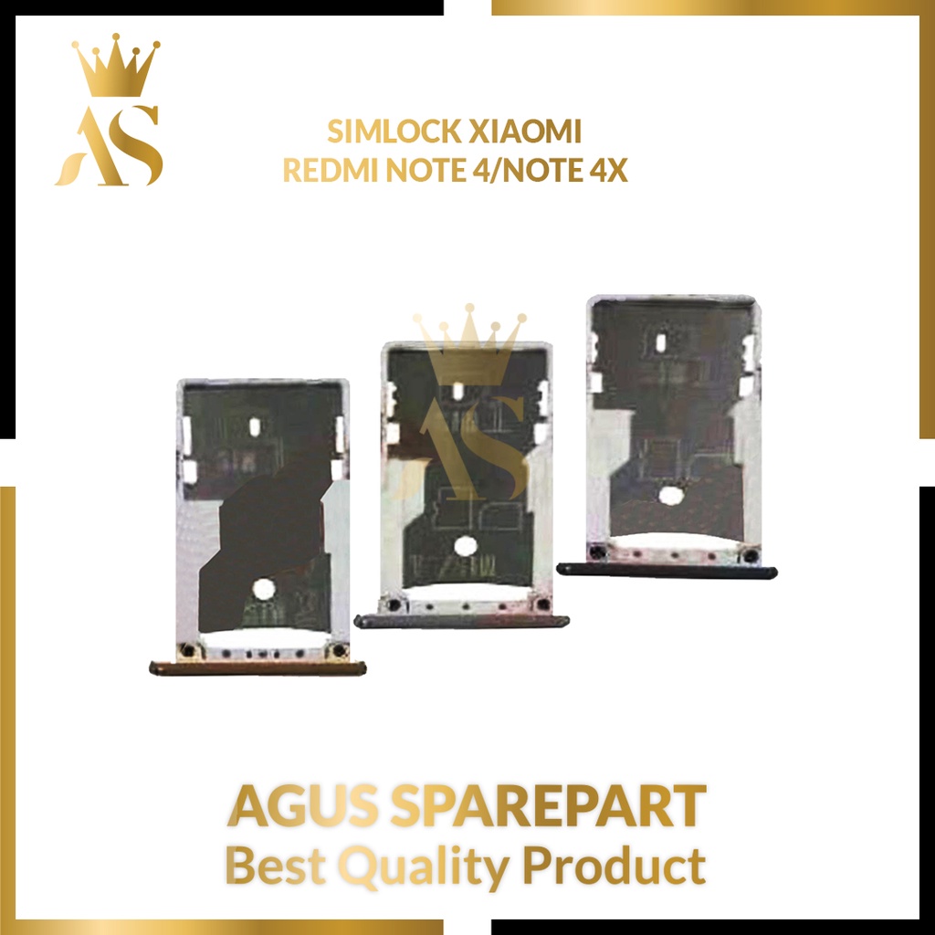 Jual SIMLOCK XIAOMI REDMI NOTE 4/NOTE 4X / SIMTRAY / TEMPAT KARTU | Shopee Indonesia