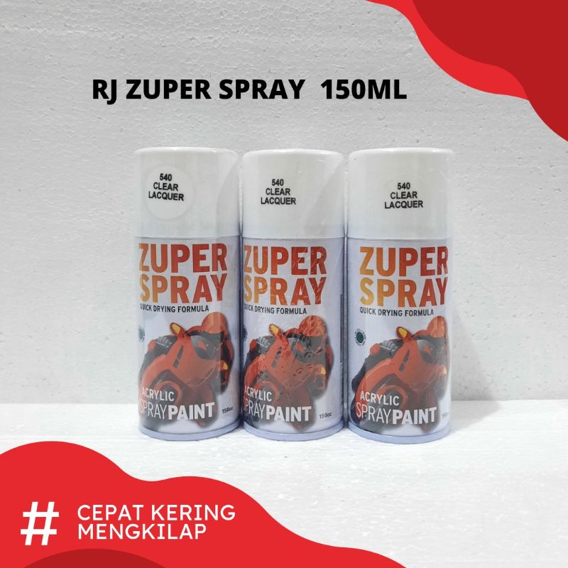 Jual CAT SEMPROT RJ 150ML CLEAR GLOSSY MENGKILAP PYLOX PILOK PILOX | Shopee Indonesia