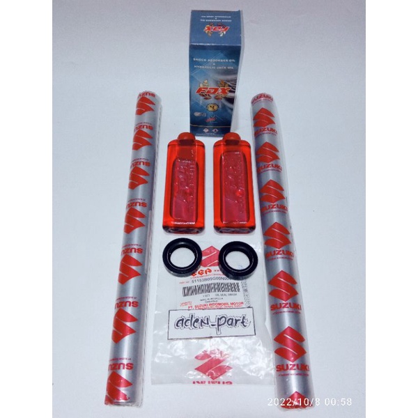 Jual Paket As Shock depan Suzuki Spin Skywave Skydrive (plus Sil shock ...