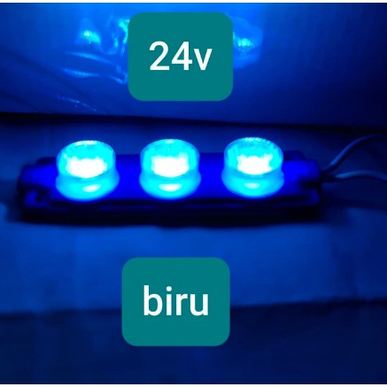 Jual Lampu led 24 VOLT variasi mobil kolong kabin dasboard senja sen 24 volt 24V 3 MATA JUMBO ...