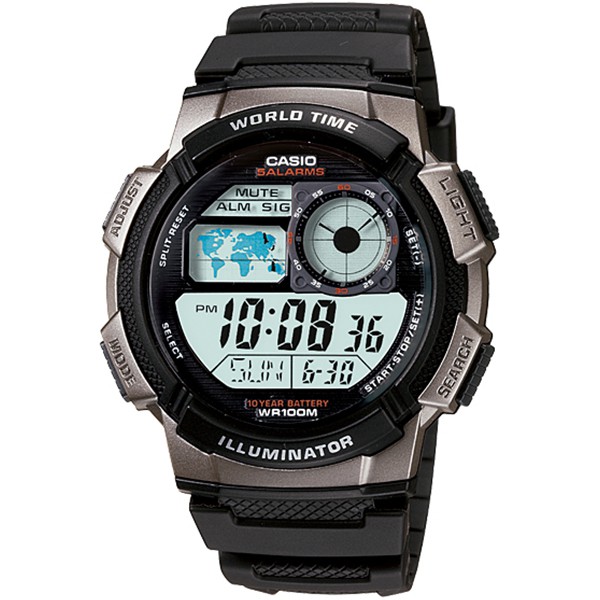 Jual Jam Tangan Pria Casio AE-1000W-1B Original Garansi Resmi 1 Tahun | Shopee Indonesia