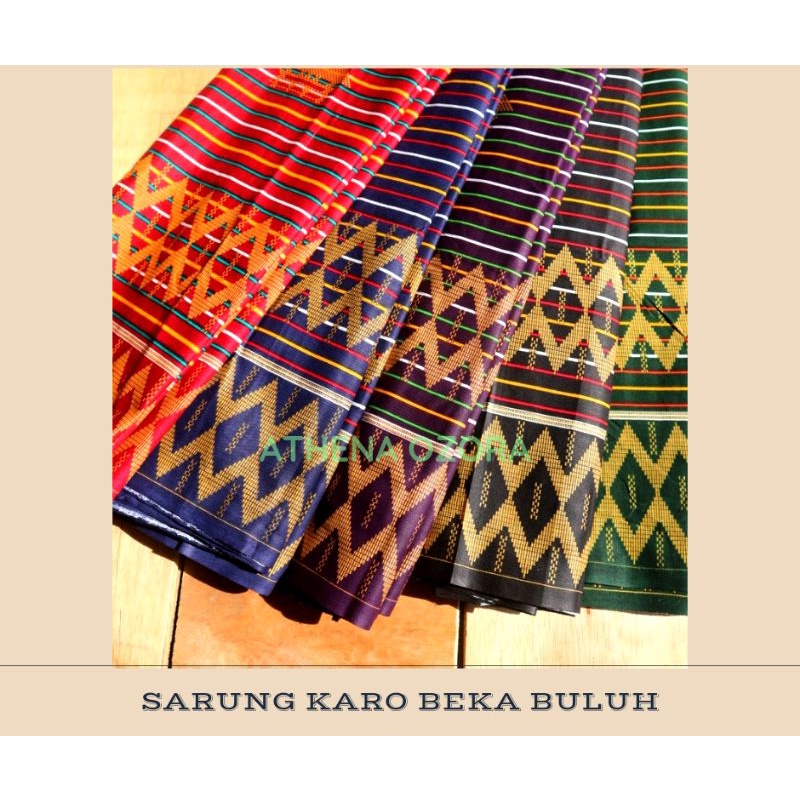 Jual kain sarung beka buluh etnik karo | Shopee Indonesia