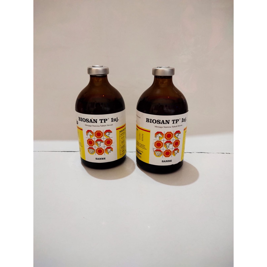 Jual Biosan TP Inj 100 ml (menjaga stamina tubuh) | Shopee Indonesia