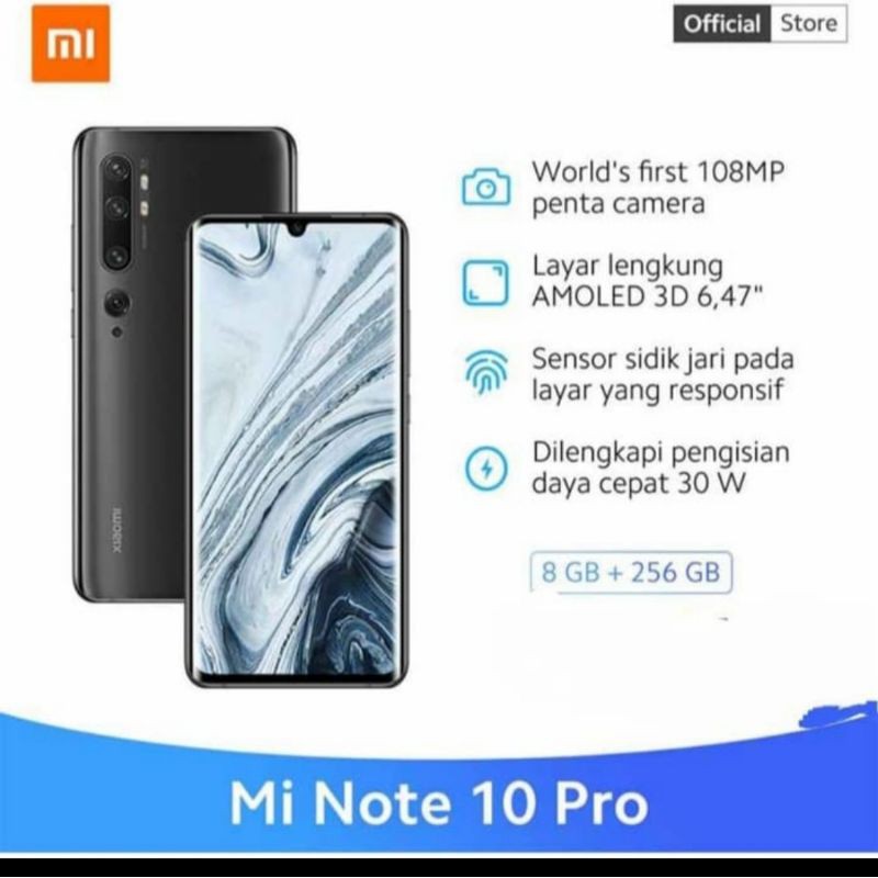 Jual Xiaomi Note 10 Pro | Shopee Indonesia