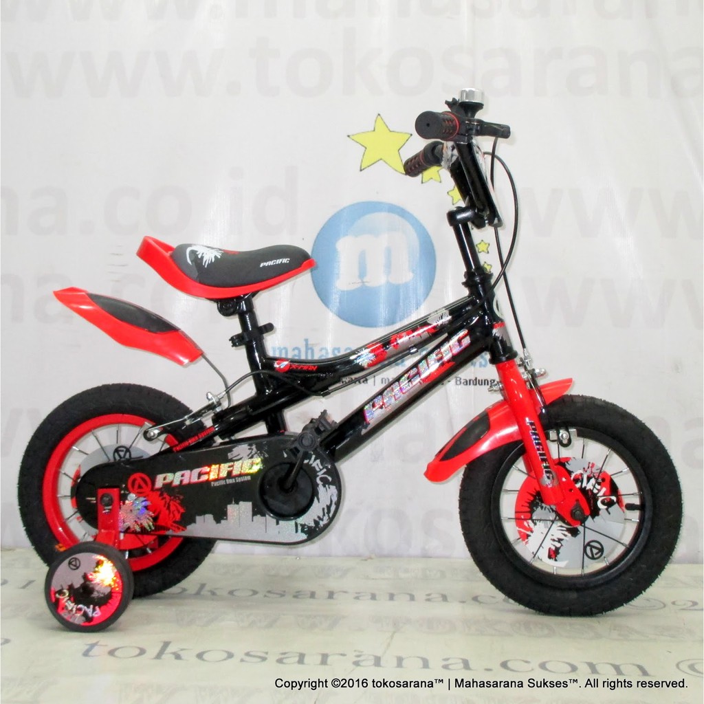 Jual Jabodetabek Go-Send 12in Pacific X-Man BMX 2-4 Tahun Sepeda Anak ...