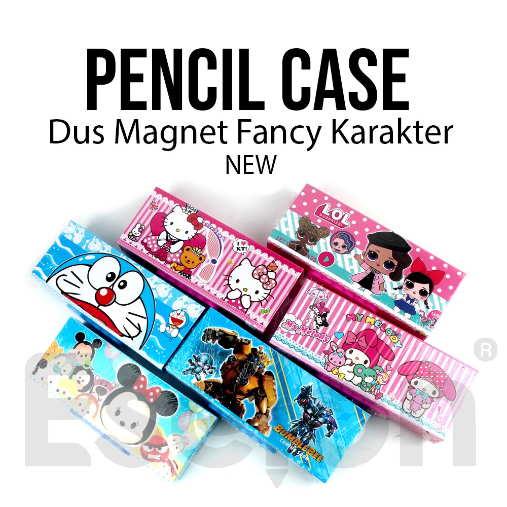 Jual KOTAK PENSIL DOS PIN 1 SUSUN KARAKTER FANCY 1001 | Shopee Indonesia