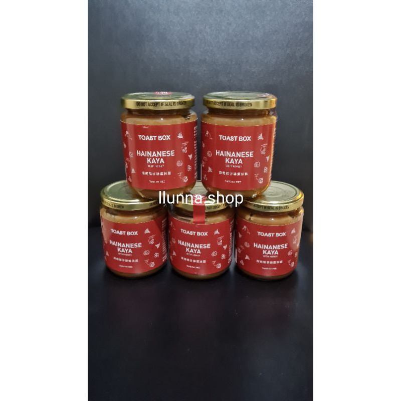 Jual Selai Kaya Toast Box / Kaya Toast Box Hainanese Singapore 250g ...