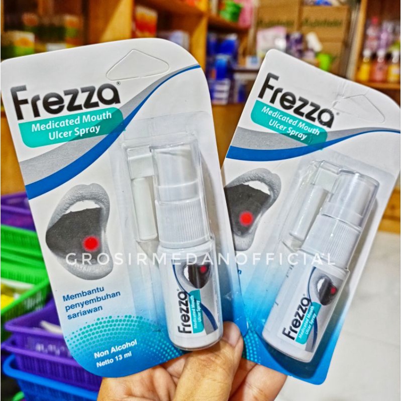 Jual FREZZA OBAT SARIAWAN FREZA MEDICATED MOUTH ULCER SPRAY - FREZZA ...