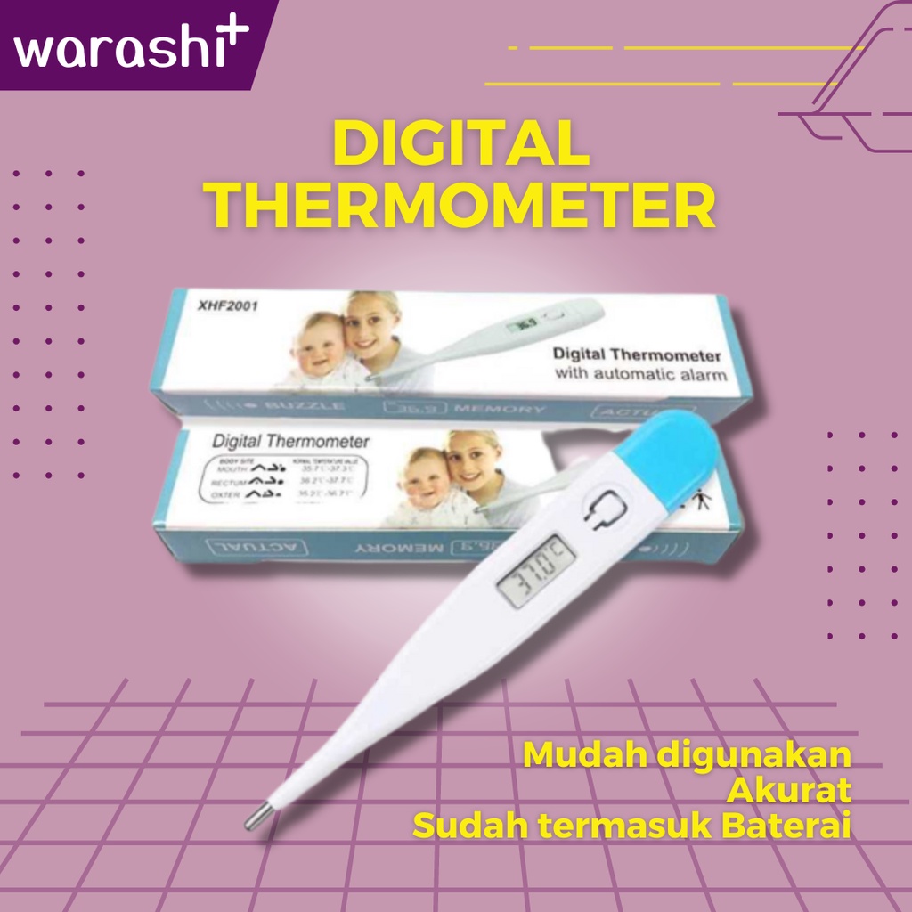Jual Thermometer Digital Murah Alat Ukur Suhu Badan Termometer Pengukur ...