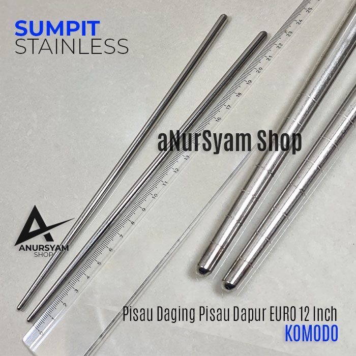Jual Sumpit Makan STAINLESS STEEL / Sumpit STAINLESS | Shopee Indonesia