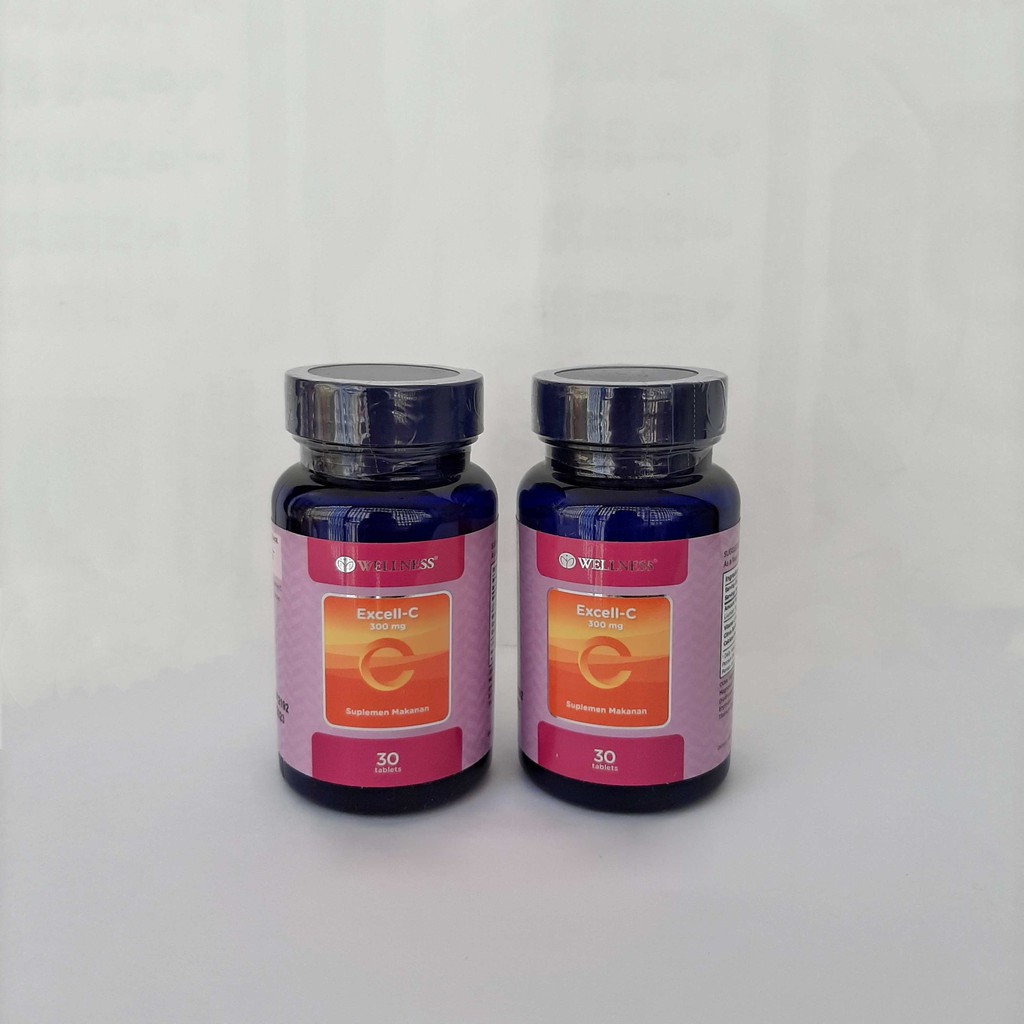 Jual WELLNESS Excell C 300 Mg Membantu Memenuhi Kebutuhan Vitamin C (30 ...