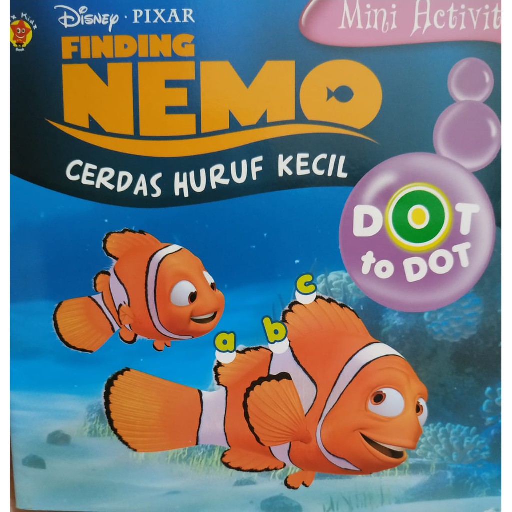 Jual Buku Aktivitas Finding Nemo Aku Cepat Pandai Calistung dot to dot ...
