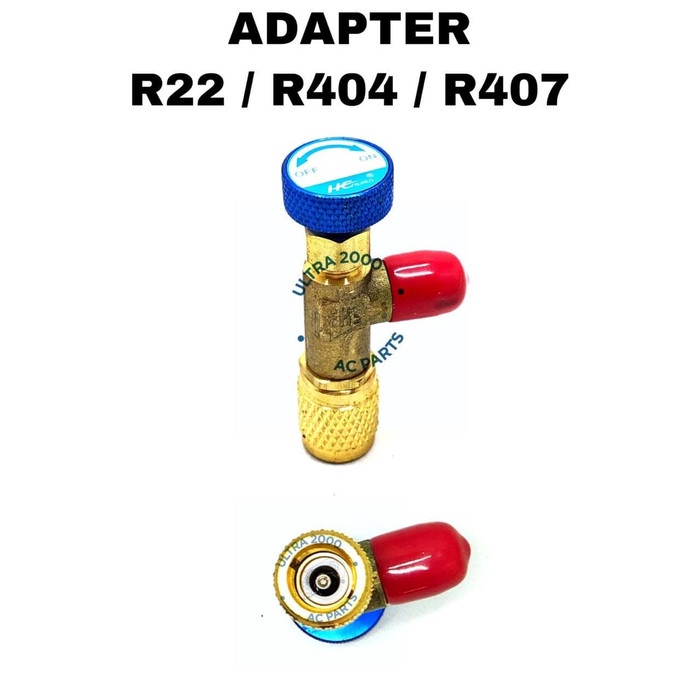 Jual Adapter Nepel R22 / R404A / R407C / Nepel Ac Mobil Angin Kompresor ...