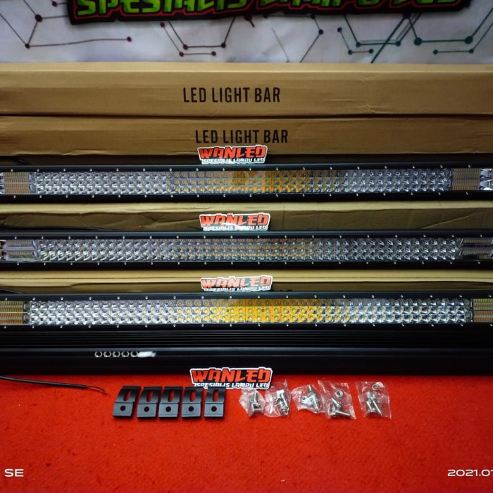 Jual LAMPU SOROT LED BAR 105 CM 540 W 2 WARNA PUTIH KUNING 5 MODE ...