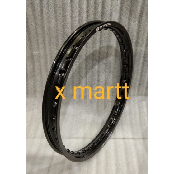 Jual Velg Jari Jari 140 Ring 17 Tk Racing Bright Hitam | Shopee Indonesia