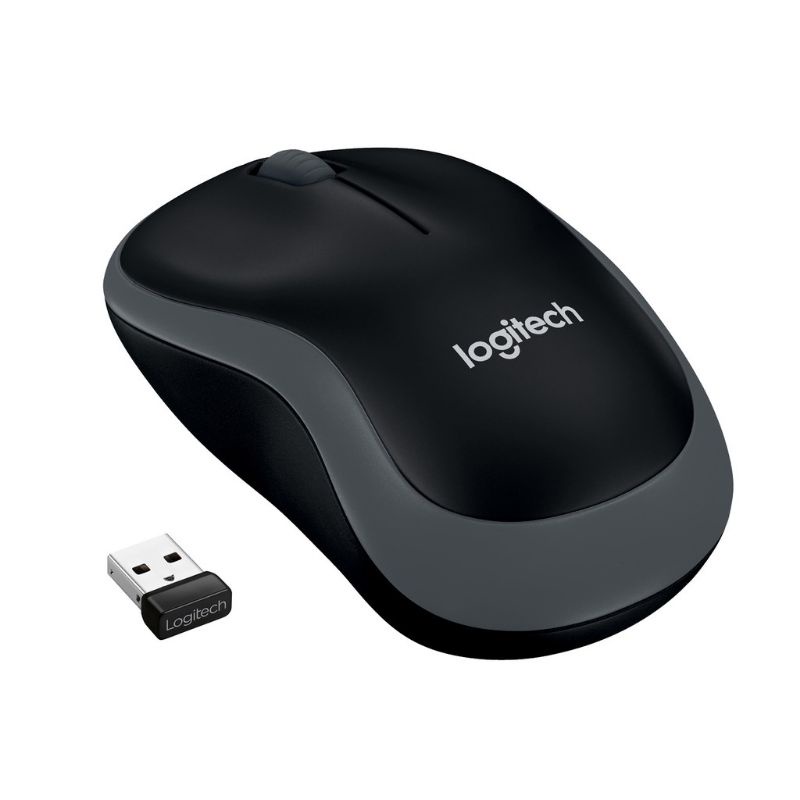 Jual Logitech Wireless Mouse M185 Grey Optical - Mouse Wireless M 185 ...