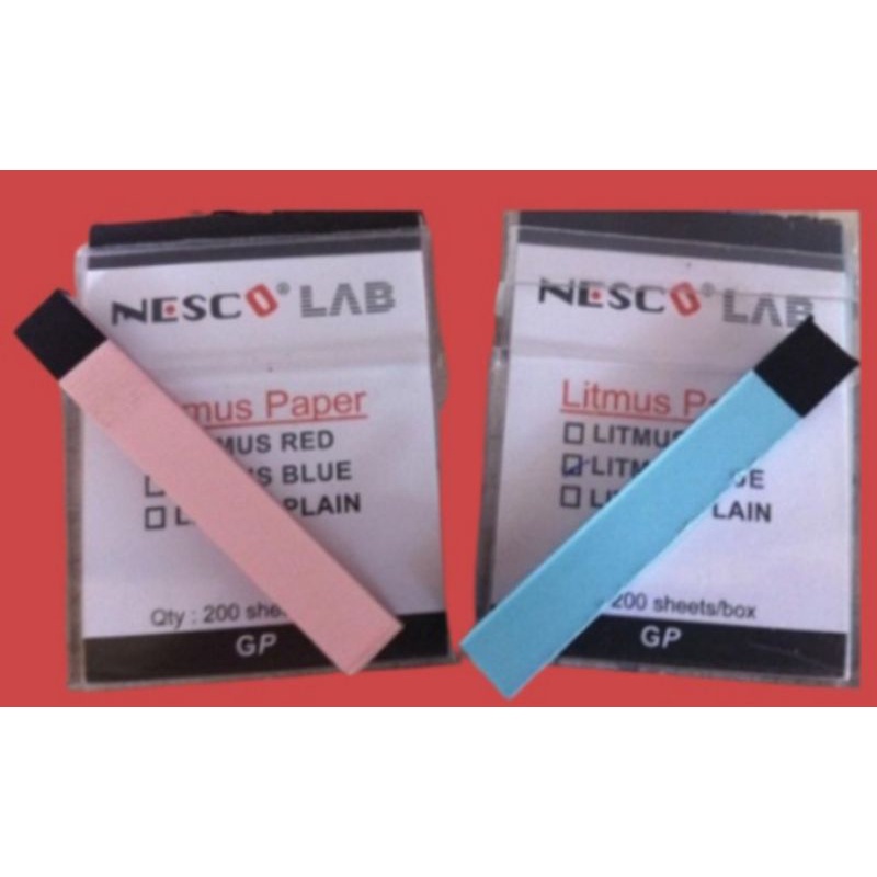 Jual Kertas Lakmus Merah/ Kertas Lakmus Biru | Shopee Indonesia