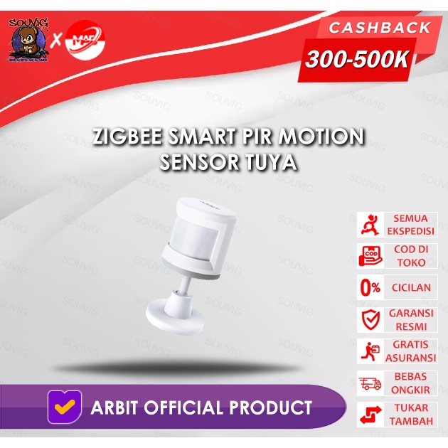 Jual ARBIT Smart Zigbee Motion Sensor (PIR Sensor) | Shopee Indonesia
