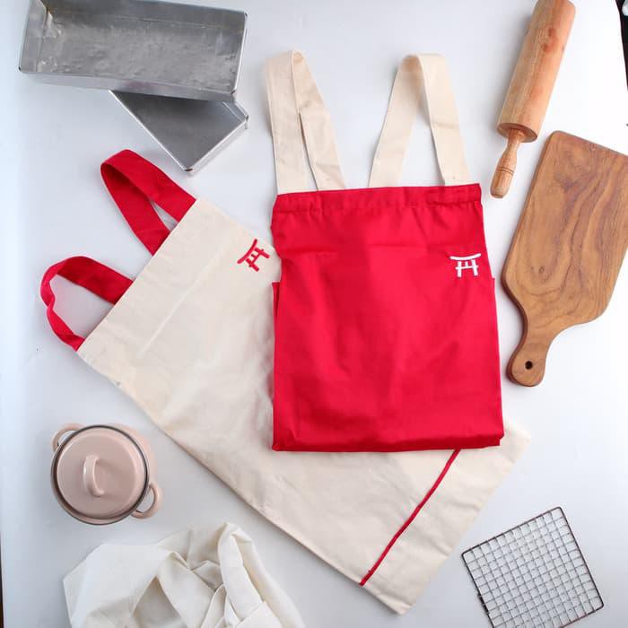 Jual UCHII COTTON COOKING APRON | CELEMEK MASAK KAIN DEWASA ALL SIZE ...