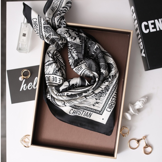 Jual [8Ave] Aksesoris Fashion Aksesoris Rambut Kain Scarf Kain Syal ...