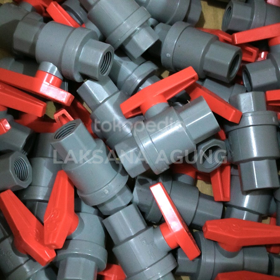 Jual Stop kran polos pvc 3/4" Socket | Ball valve Pvc 3/4 inch Merk CM ...
