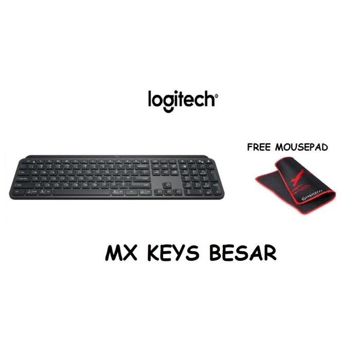 Jual Logitech MX Keys Wireless Illuminated Keyboard | Shopee Indonesia