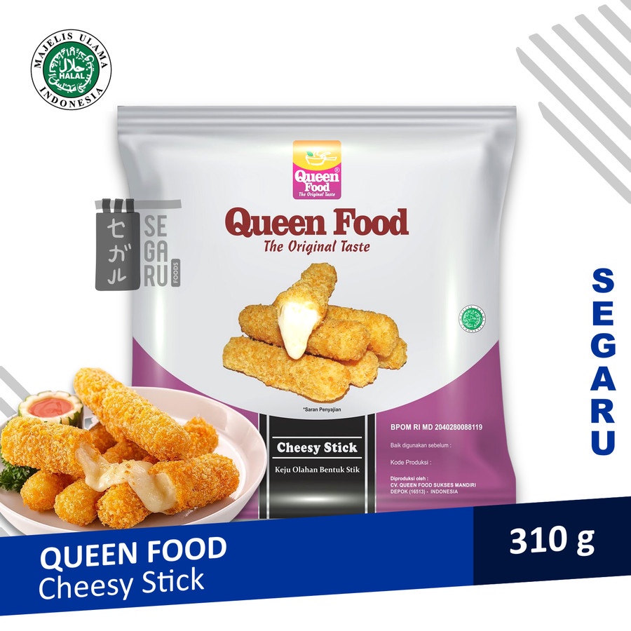 Jual Queen Food Cheesy Stick Bento | Nugget Keju Mozzarella | Cheese ...