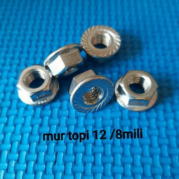 Jual mur ring 12 atau m8 k12 isi 5biji | Shopee Indonesia
