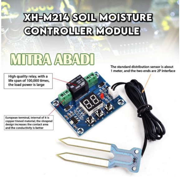 Jual XH M214 XH-M214 Soil Moisture Controller Module Control Board ...
